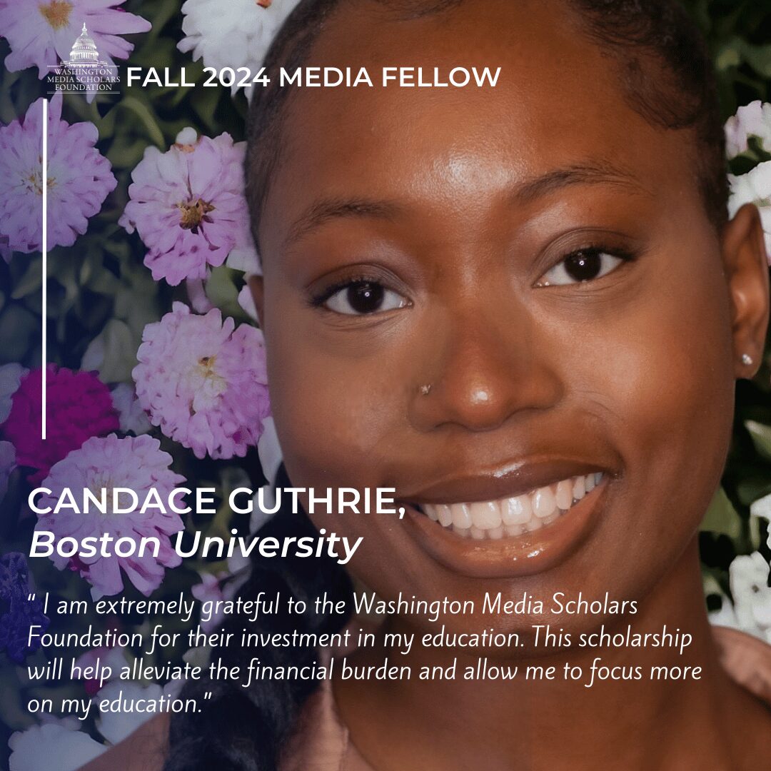 Meet the Media Fellows - Washington Media Scholars