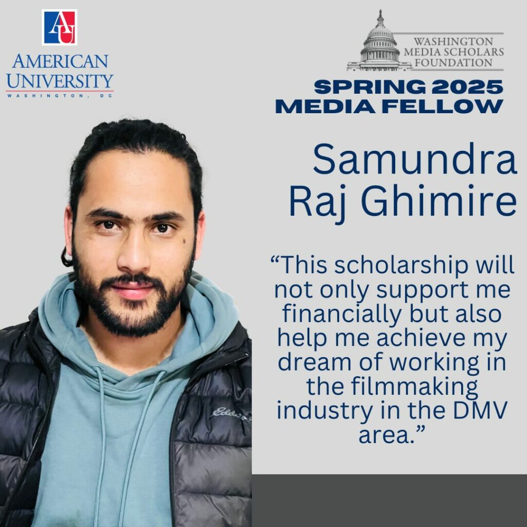 Meet the Media Fellows - Washington Media Scholars