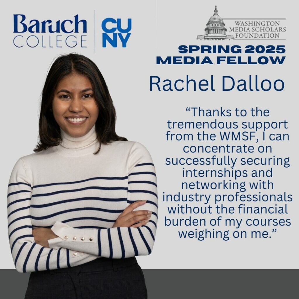 Meet the Media Fellows - Washington Media Scholars